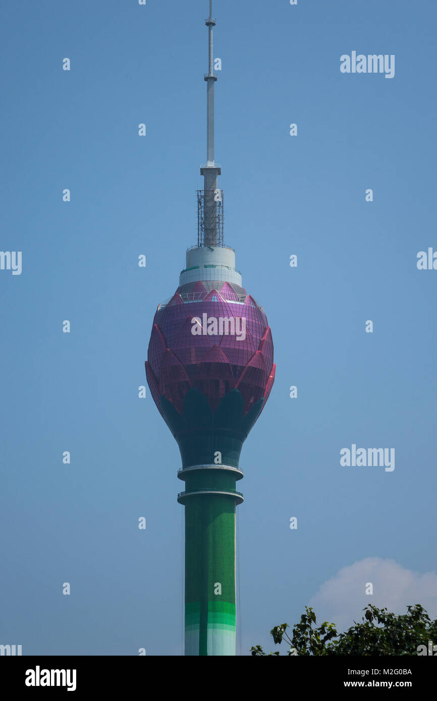 Colombo lotus tower hi-res stock photography and images - Alamy