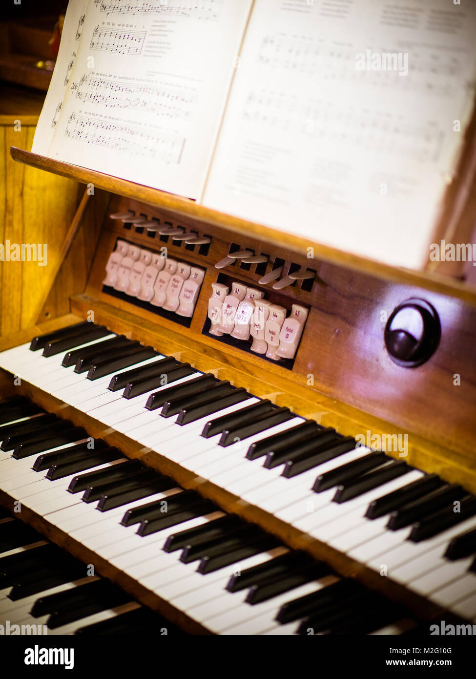 Pedal organ hi-res stock photography and images - Alamy