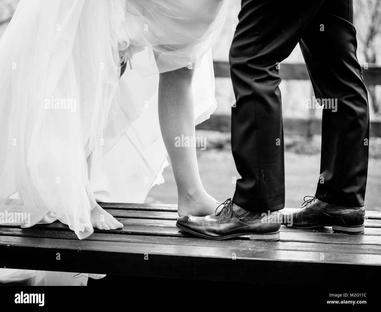 Bride groom shoes close hi-res stock photography and images - Alamy