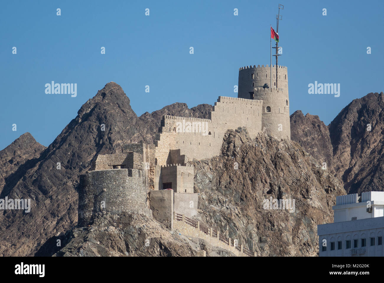 Sultanate of Oman, Muscat, Muttrah fort Stock Photo - Alamy