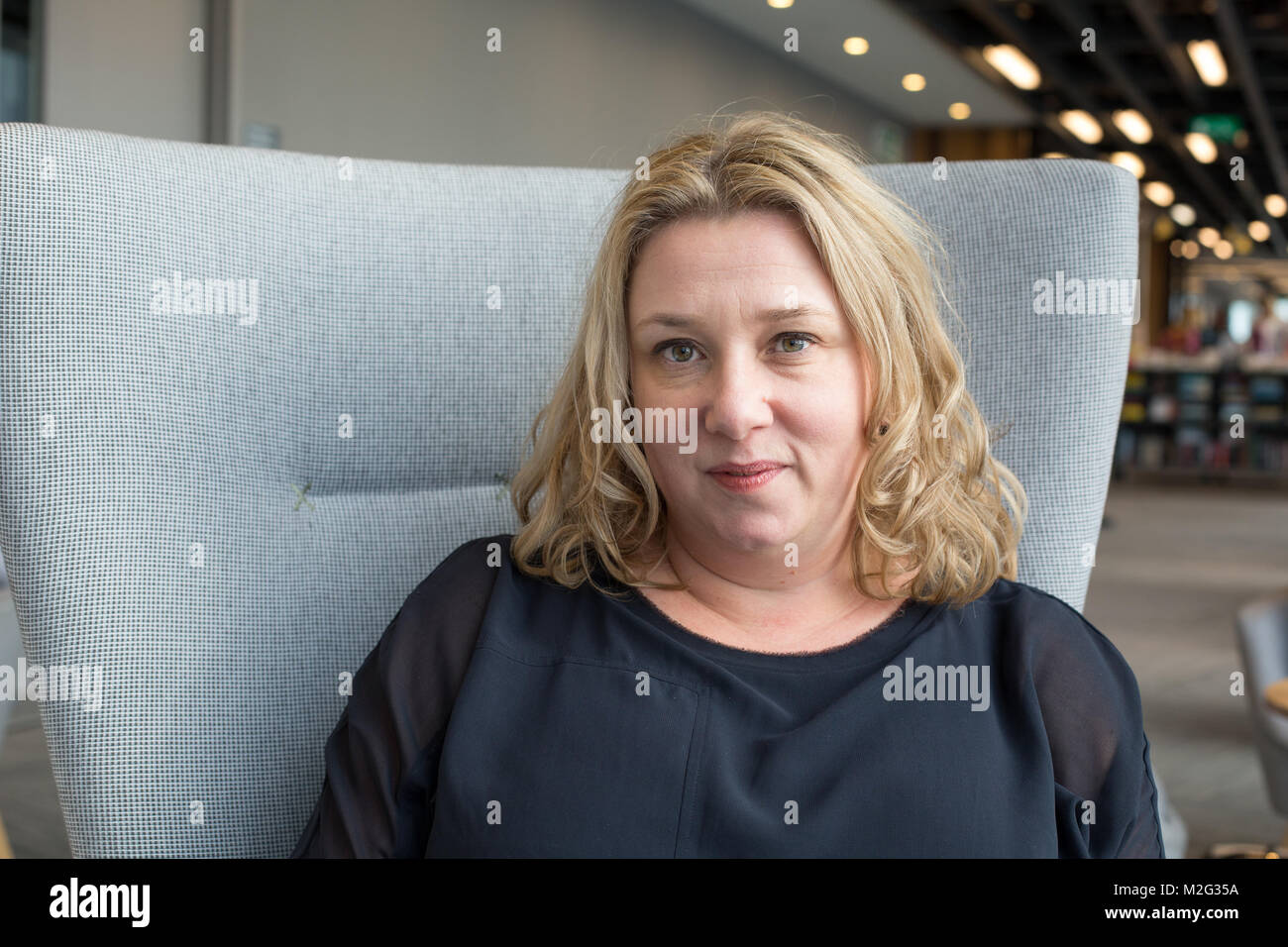 Gail Honeyman, author novelist portrait Stock Photo - Alamy
