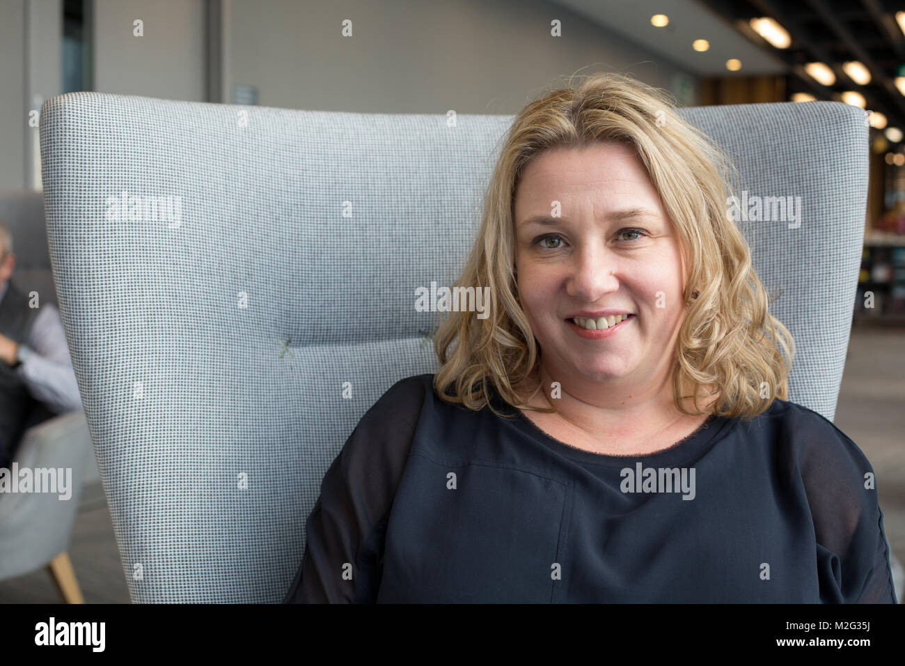 Gail Honeyman, author novelist portrait Stock Photo - Alamy