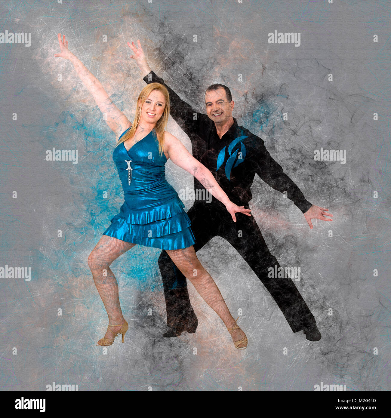 Couples salsa dancing dance hi-res stock photography and images - Alamy