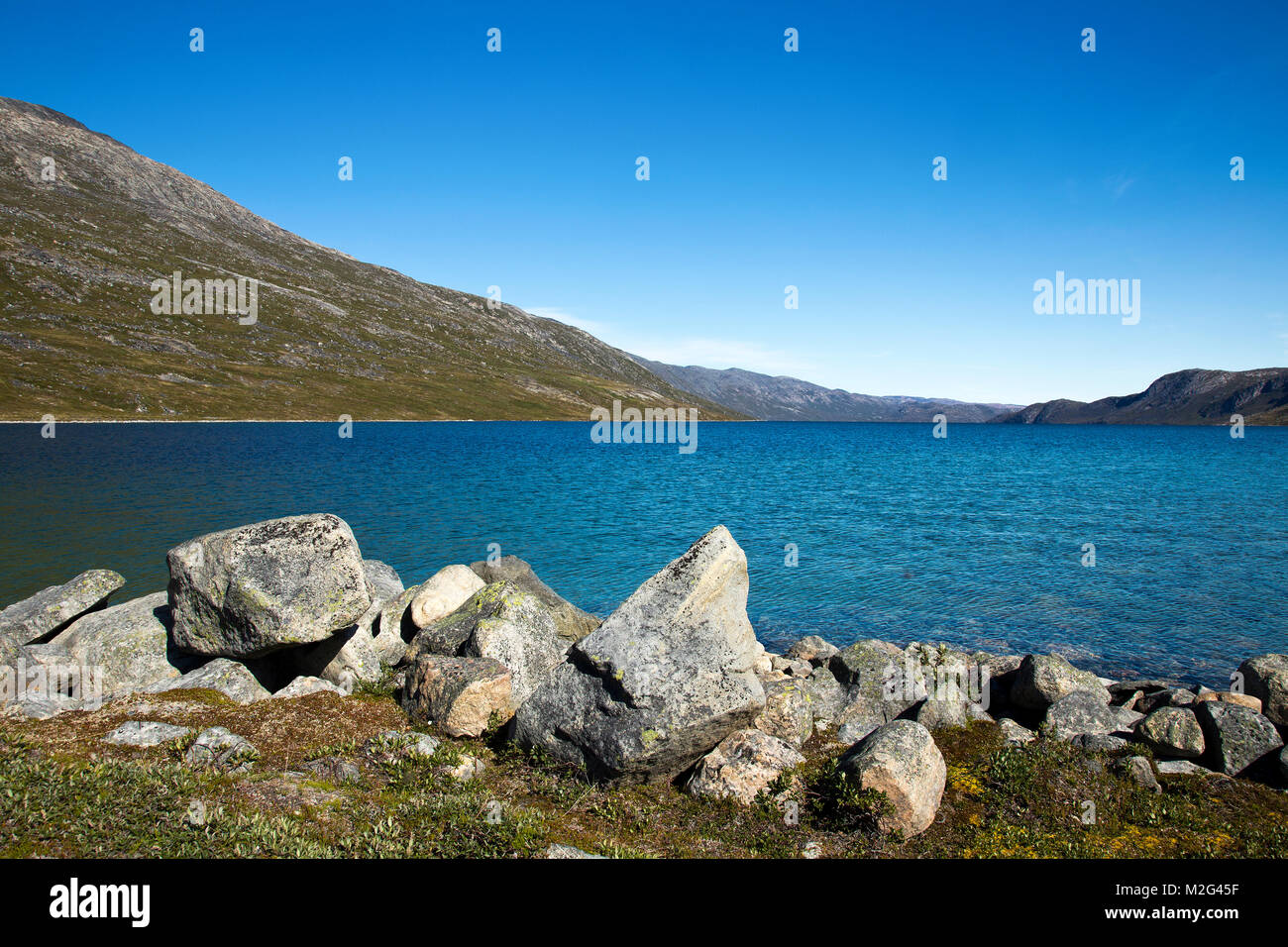 Camp Ataa, Greenland. The Ataa camp is located in northern Greenland at ...