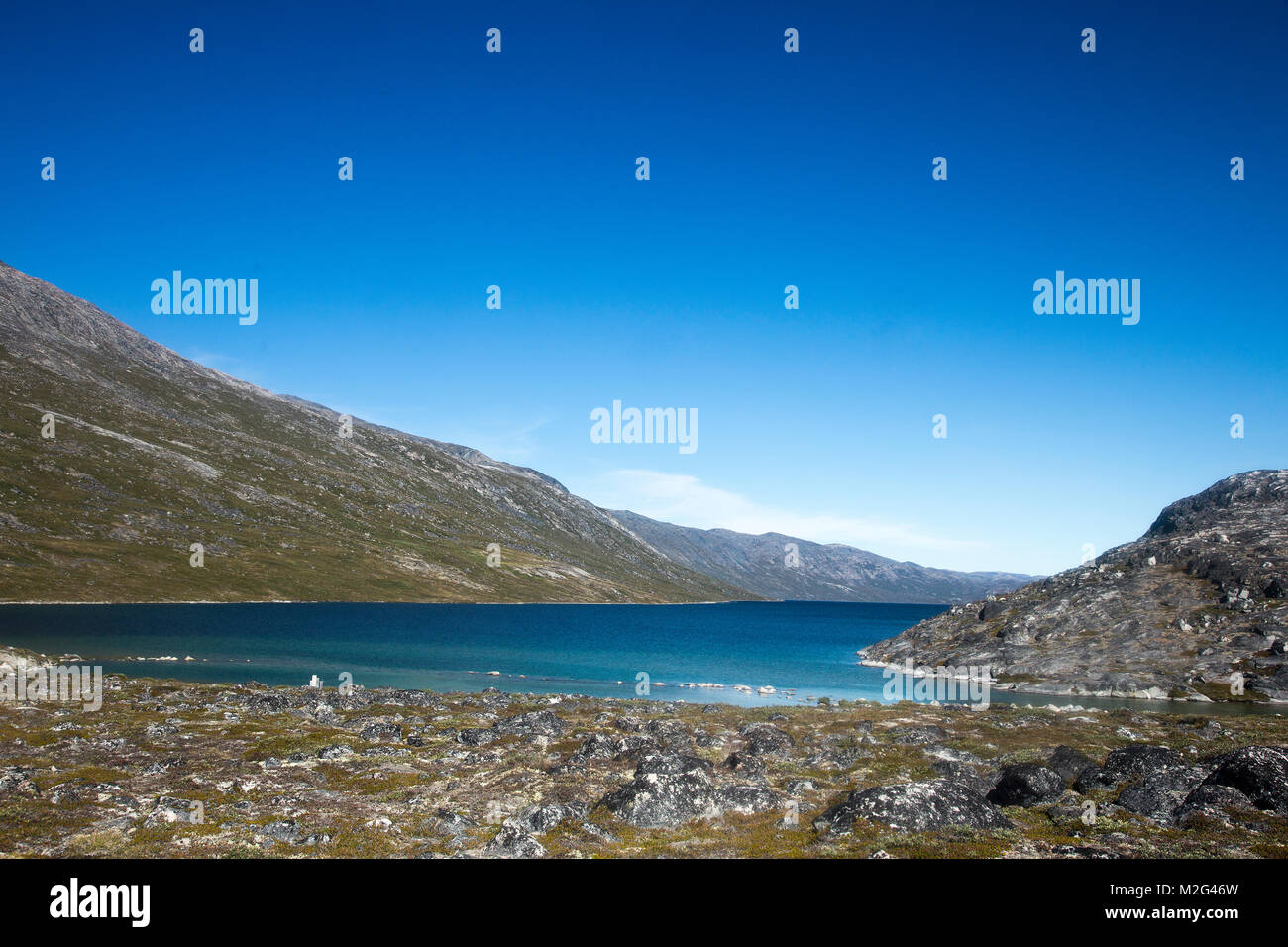 Camp Ataa, Greenland. The Ataa camp is located in northern Greenland at ...