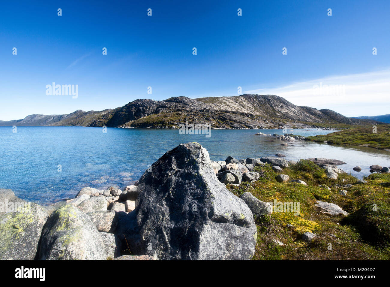 Camp Ataa, Greenland. The Ataa camp is located in northern Greenland at ...