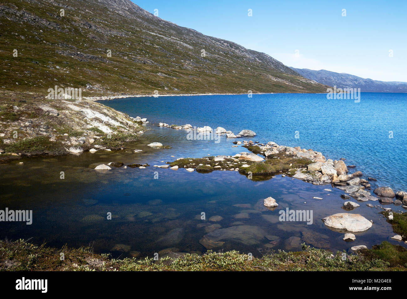 Camp Ataa, Greenland. The Ataa camp is located in northern Greenland at ...