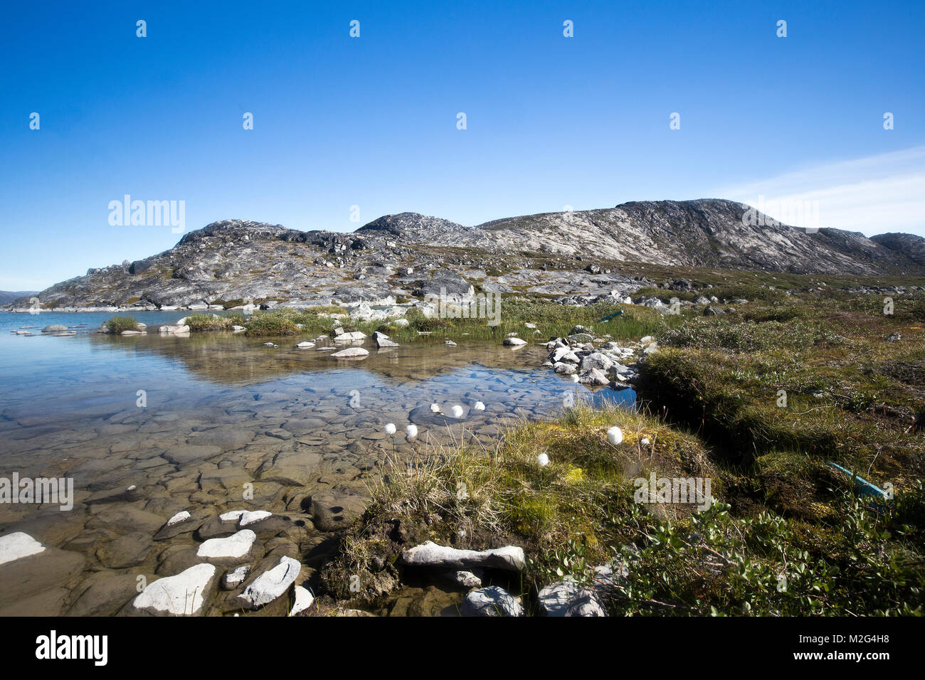 Camp Ataa, Greenland. The Ataa camp is located in northern Greenland at ...