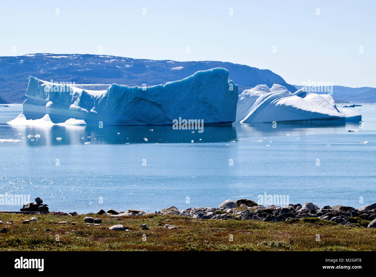 Camp Ataa, Greenland. The Ataa camp is located in northern Greenland at ...