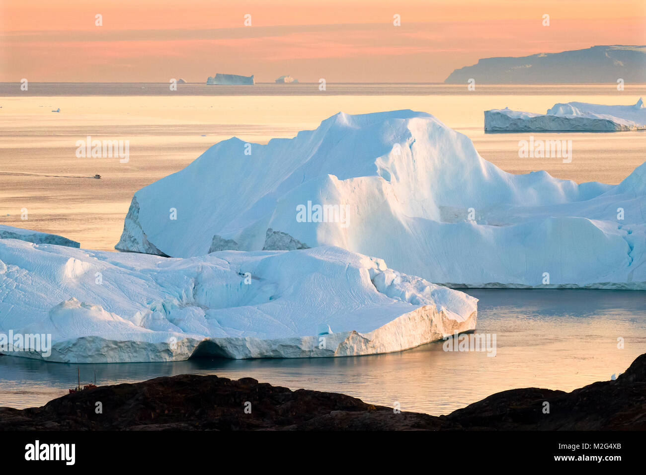 Camp Ataa, Greenland. The Ataa camp is located in northern Greenland at ...