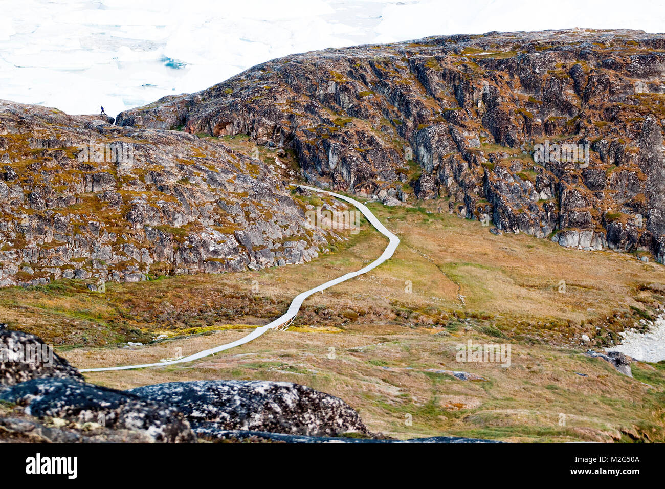 Camp Ataa, Greenland. The Ataa camp is located in northern Greenland at ...