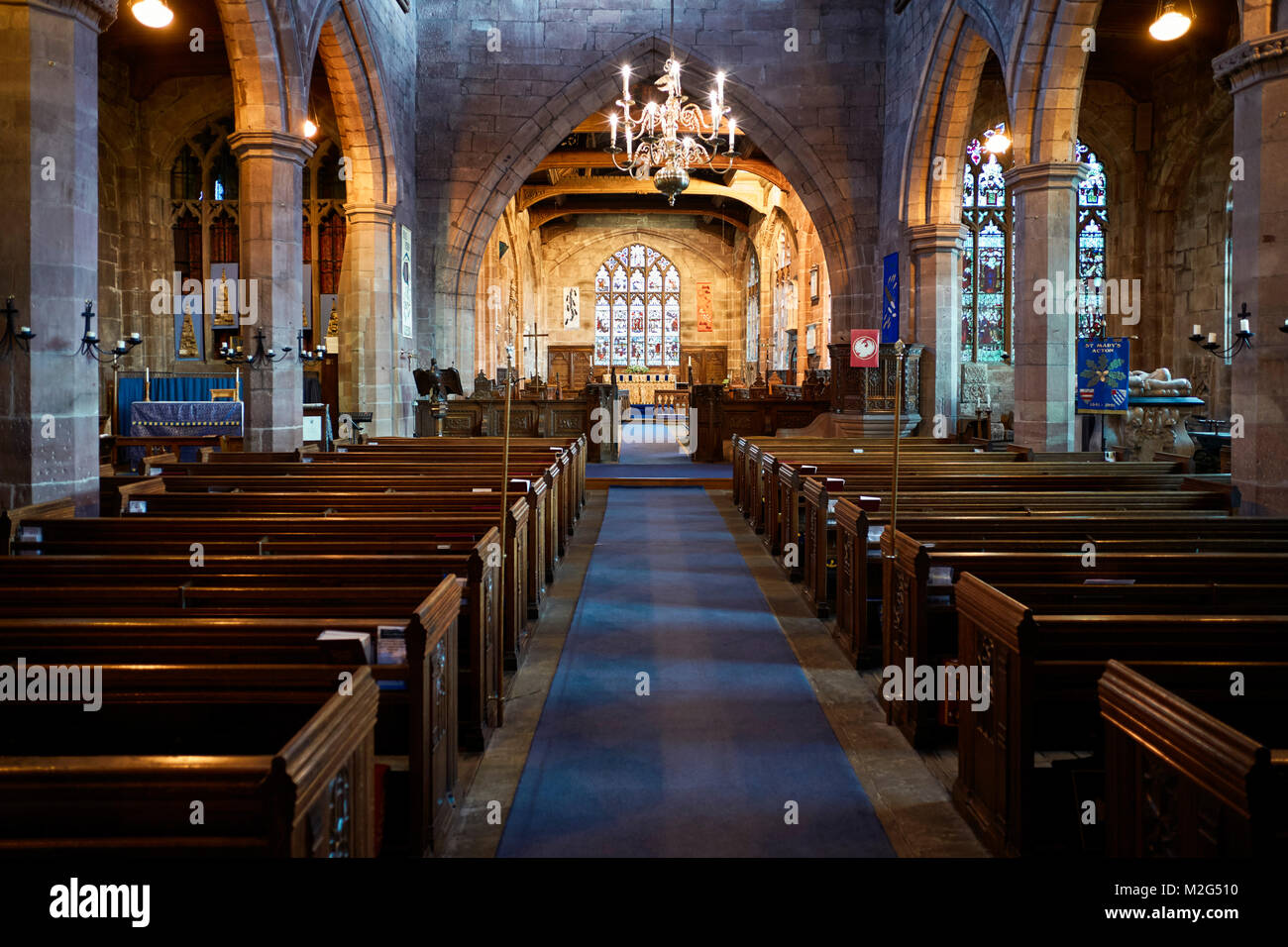 St marys church interior hi-res stock photography and images - Alamy