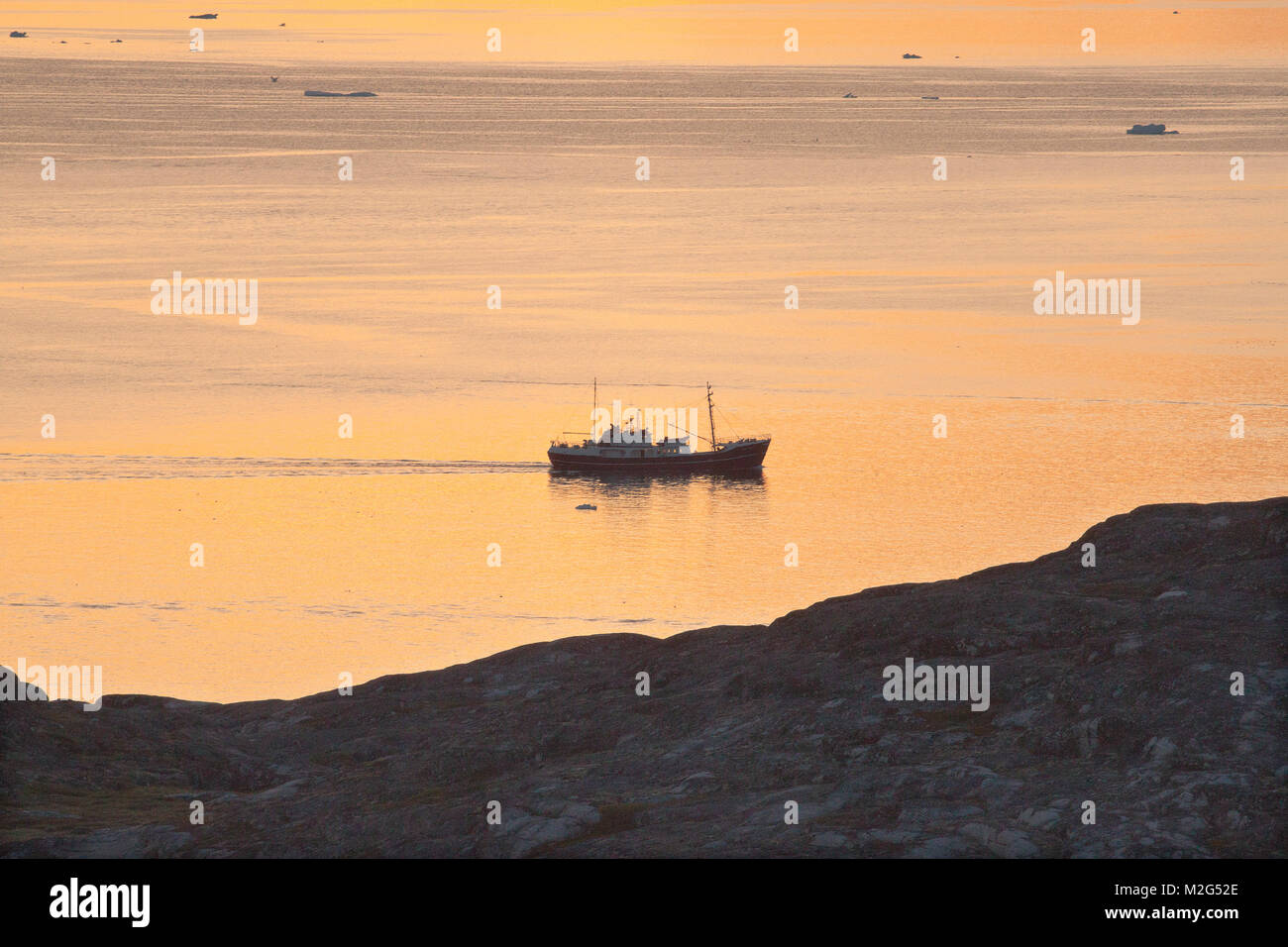 Camp Ataa, Greenland. The Ataa camp is located in northern Greenland at ...