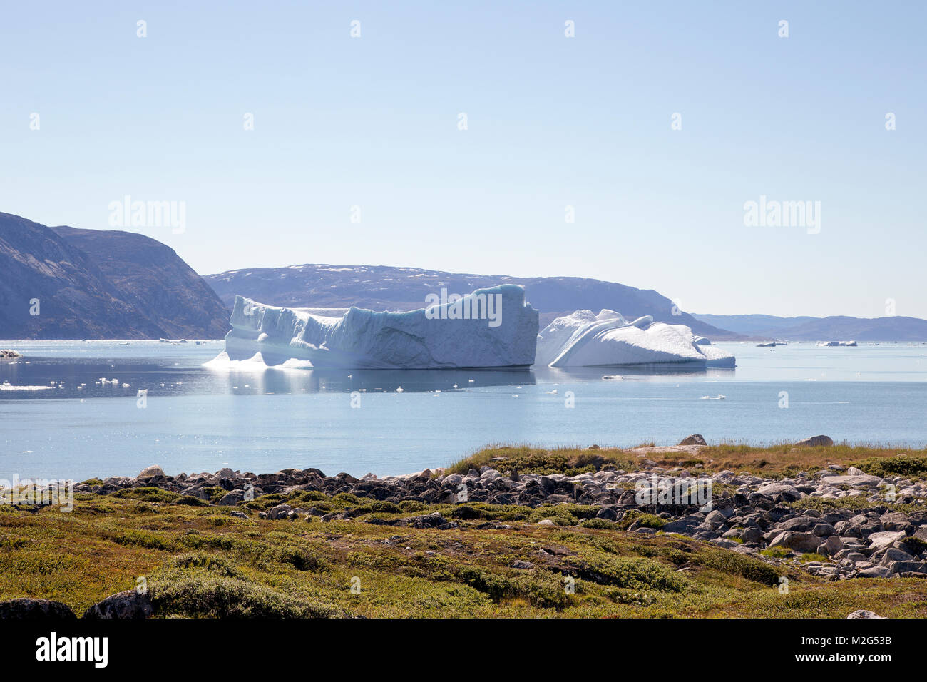 Camp Ataa, Greenland. The Ataa camp is located in northern Greenland at ...