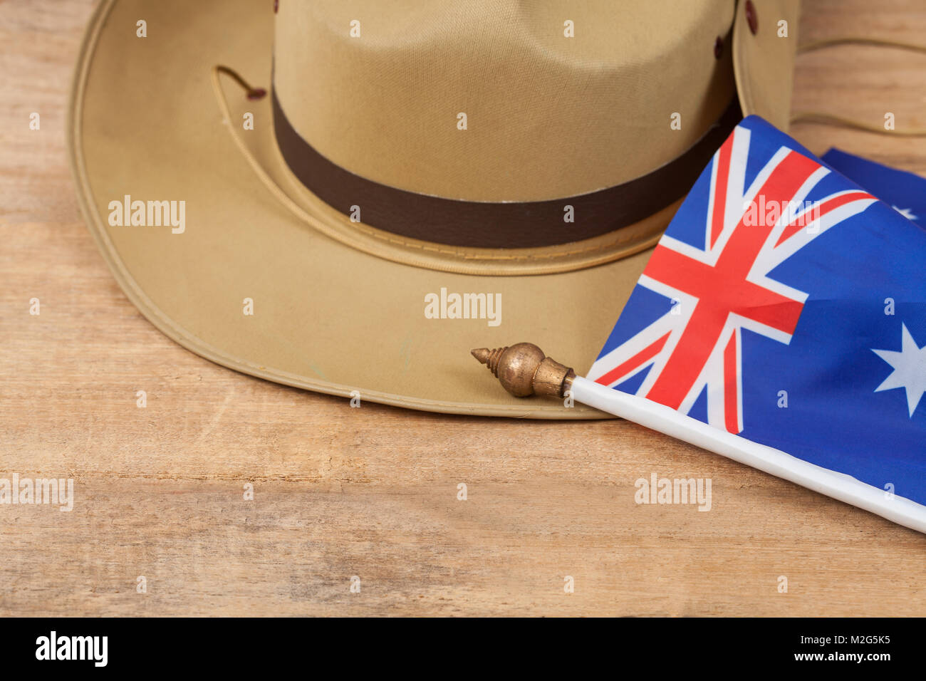 Australian slouch hat hi-res stock photography and images - Alamy