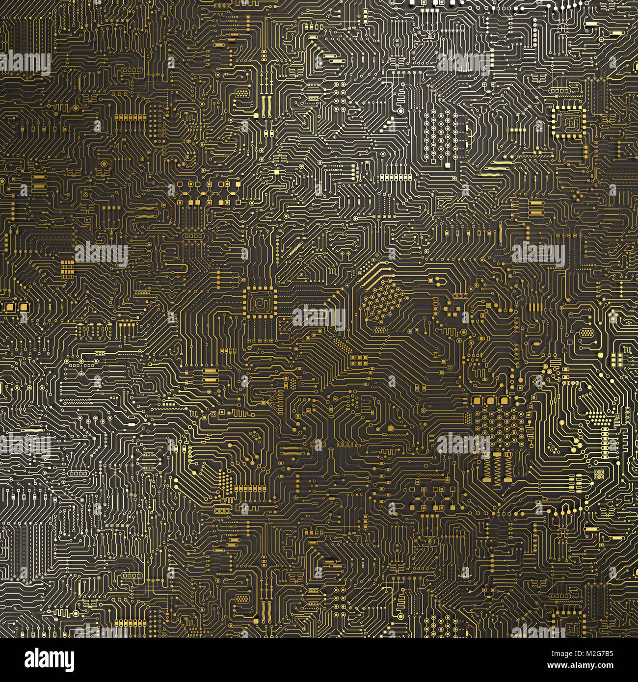 Seamless electronic pattern computer circuit hi-res stock photography ...