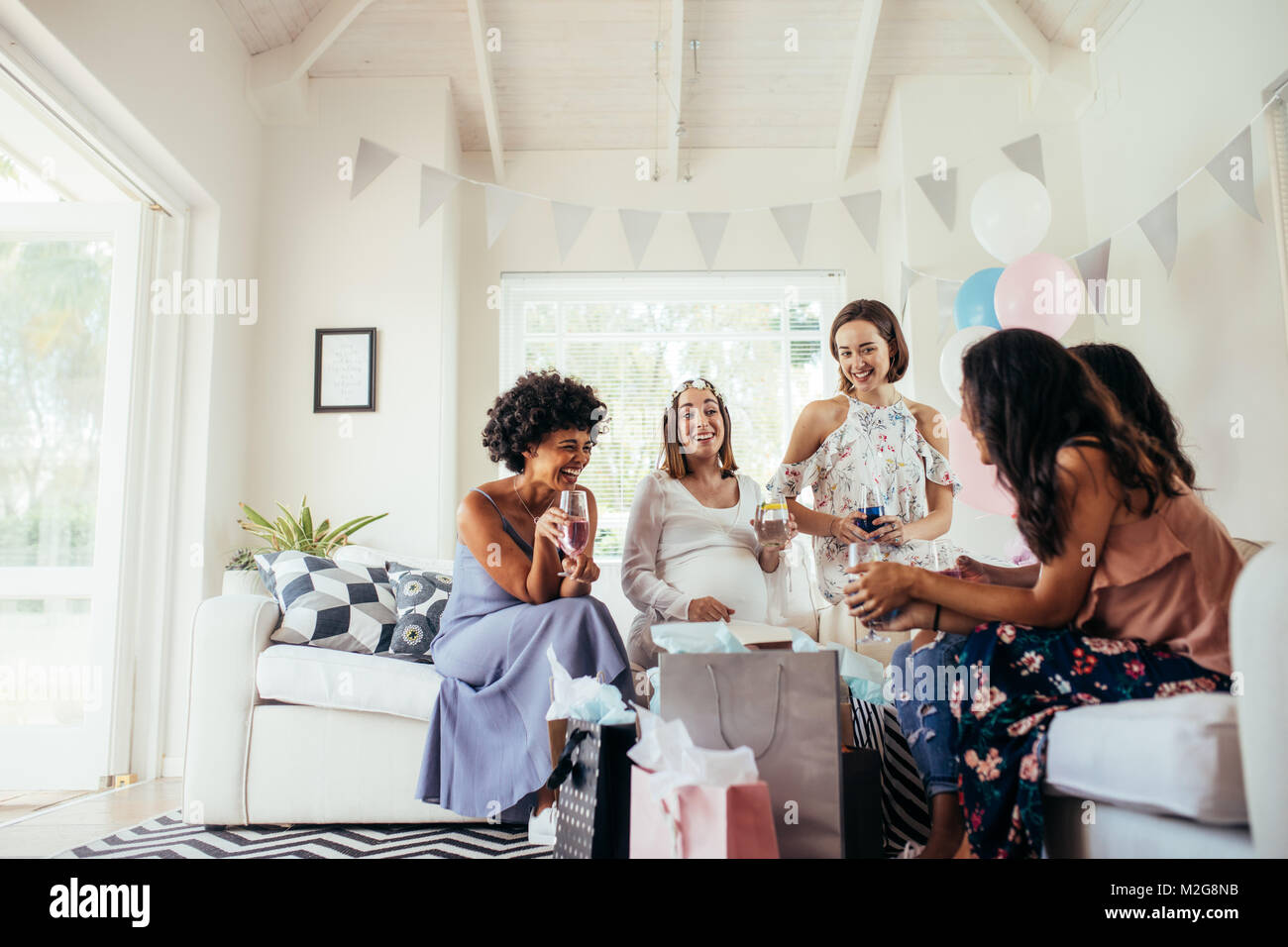 Baby shower hi-res stock photography and images - Alamy