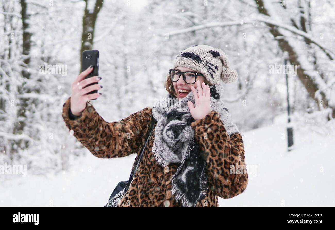 Teenager videochat hi-res stock photography and images - Alamy