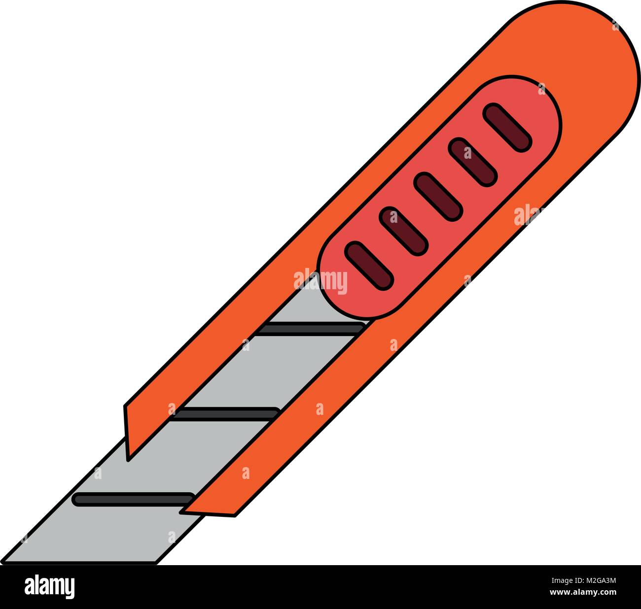 Paper scalpel tool Stock Vector Image & Art - Alamy