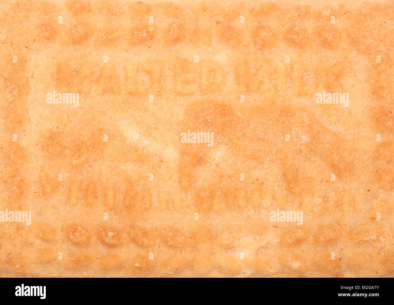 malted milk biscuit close up background Stock Photo - Alamy