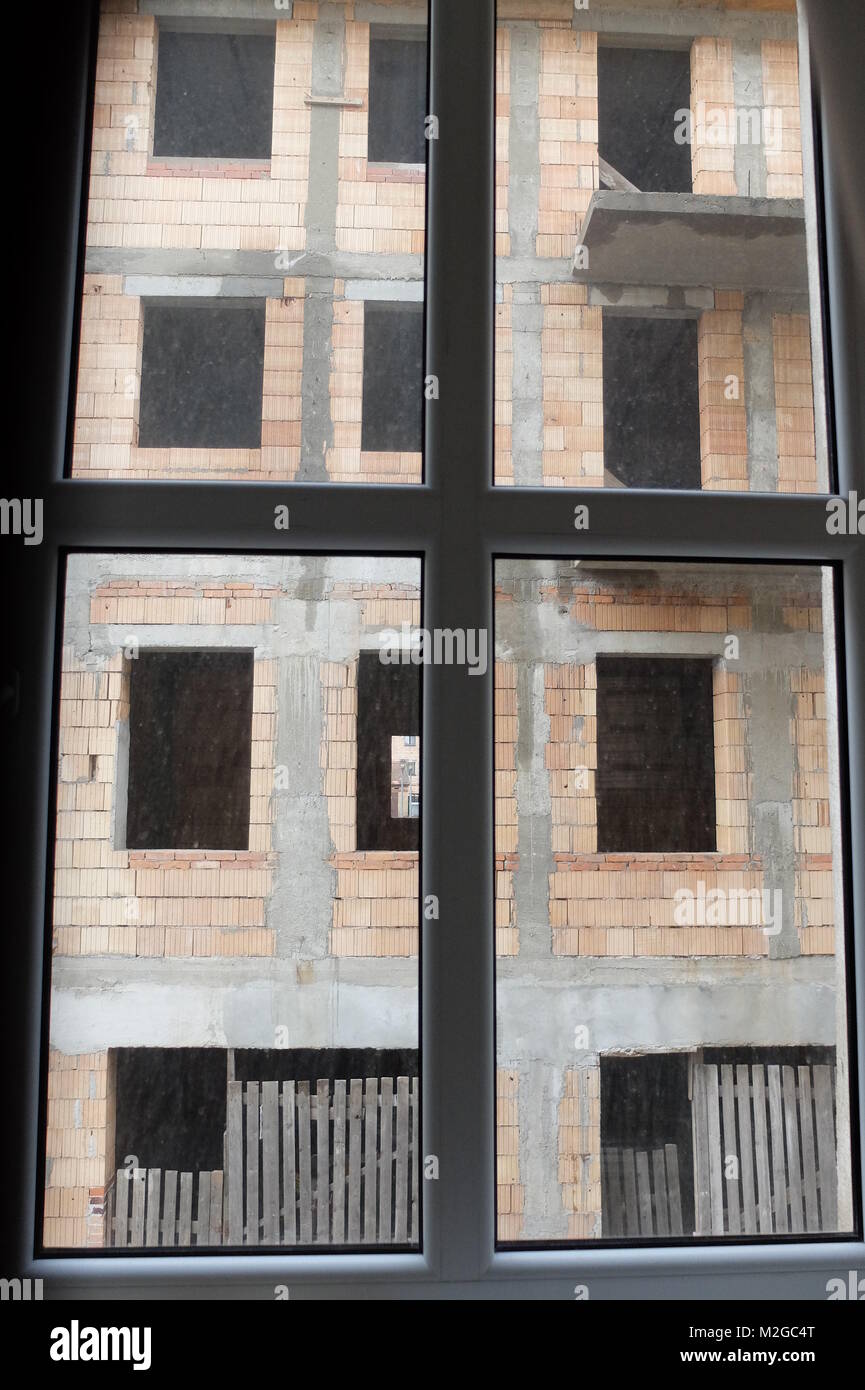 ugly view from the window Stock Photo - Alamy