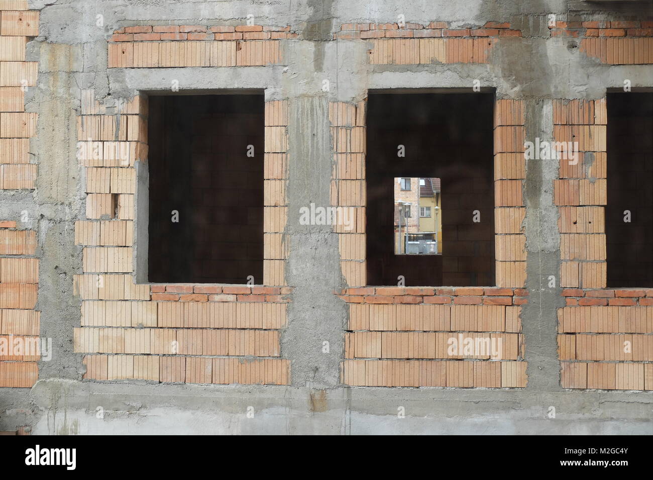 ugly view from the window Stock Photo - Alamy