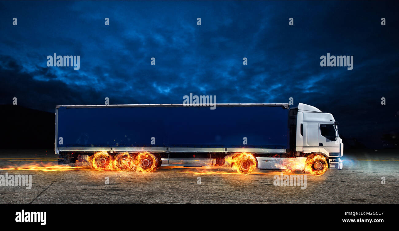 Truck package hi-res stock photography and images - Alamy