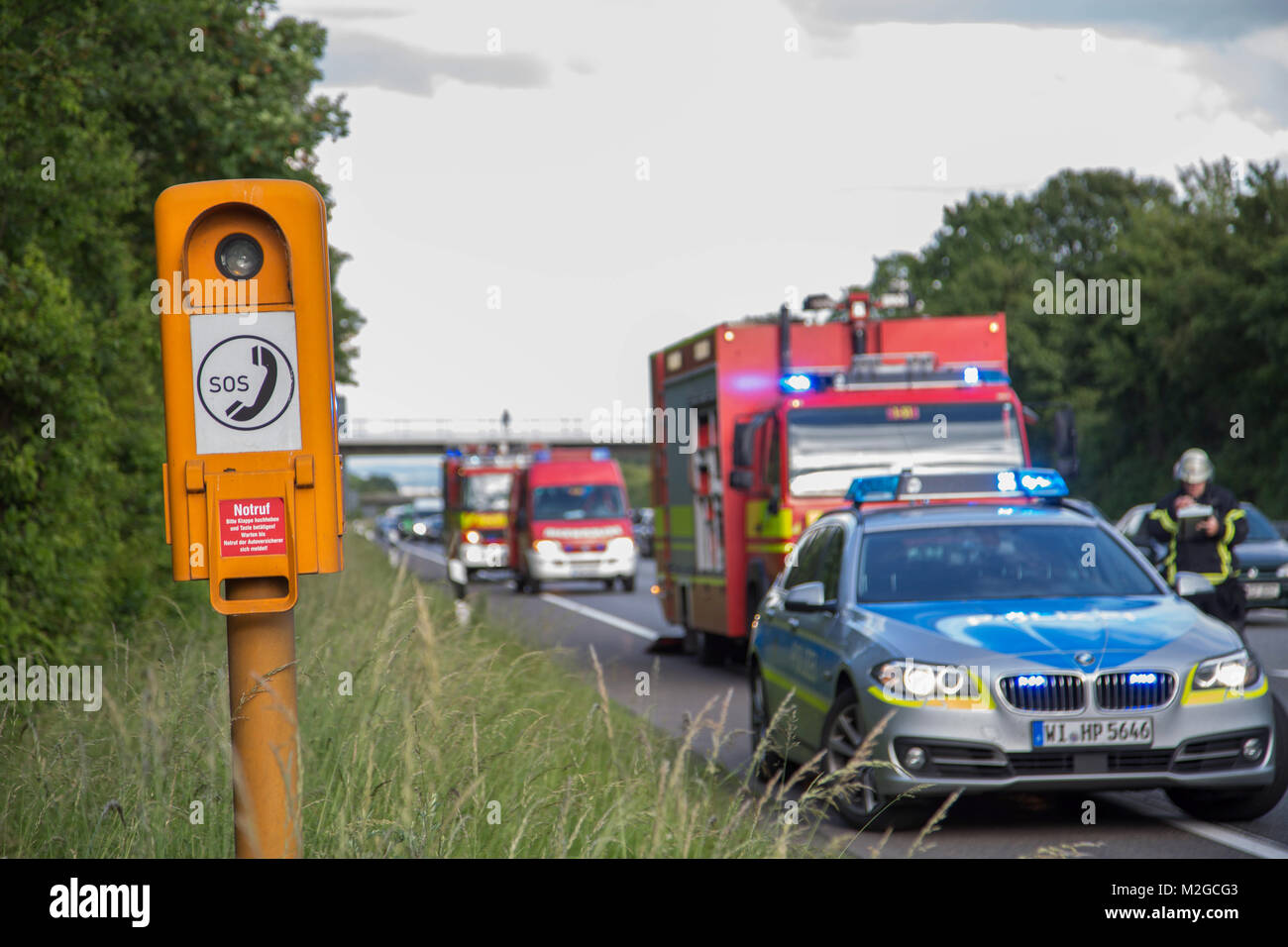 Polizei foto unfall hi-res stock photography and images - Alamy