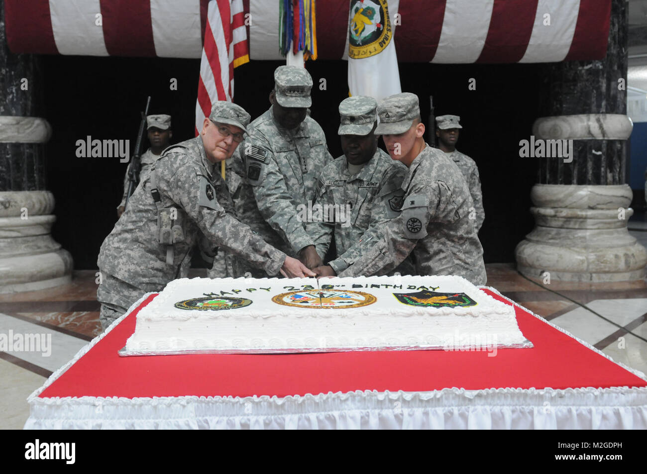 Birthday Celebration by United States Forces - Iraq (Inactive Stock ...