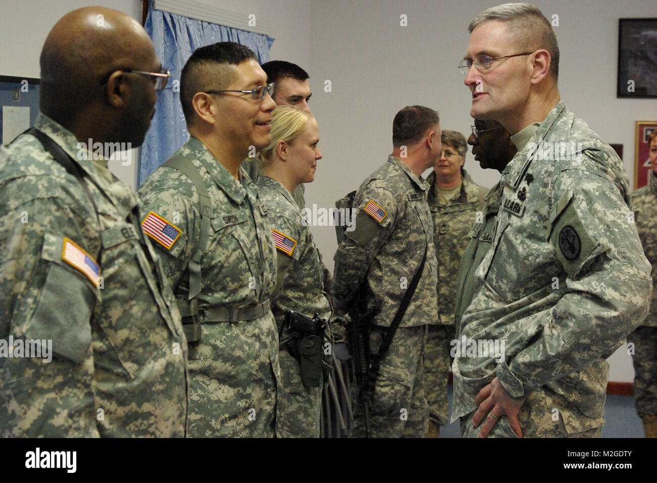Brig. Gen. Keith Gallagher, commanding general of the Europe Regional ...