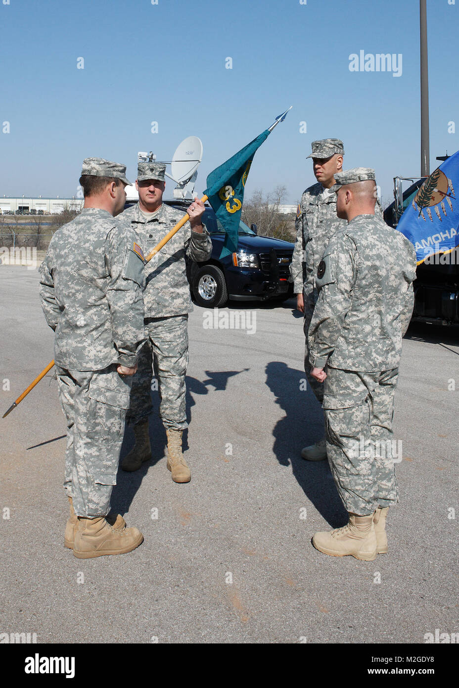63rd CST, OKNG, Change of Command 008 by Oklahoma National Guard Stock ...