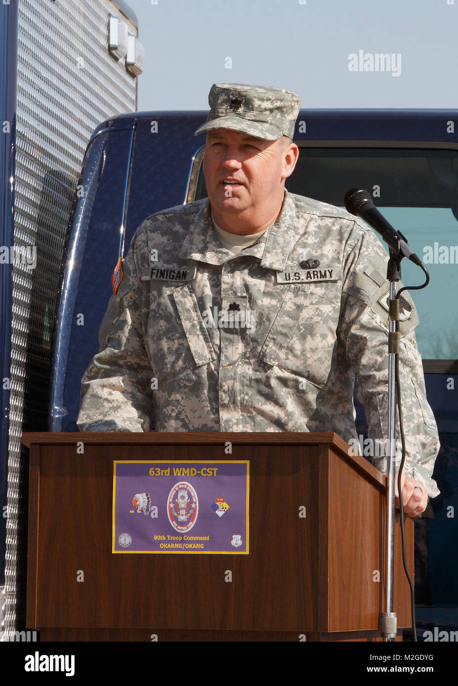 63rd CST, OKNG, Change of Command 013 by Oklahoma National Guard Stock ...