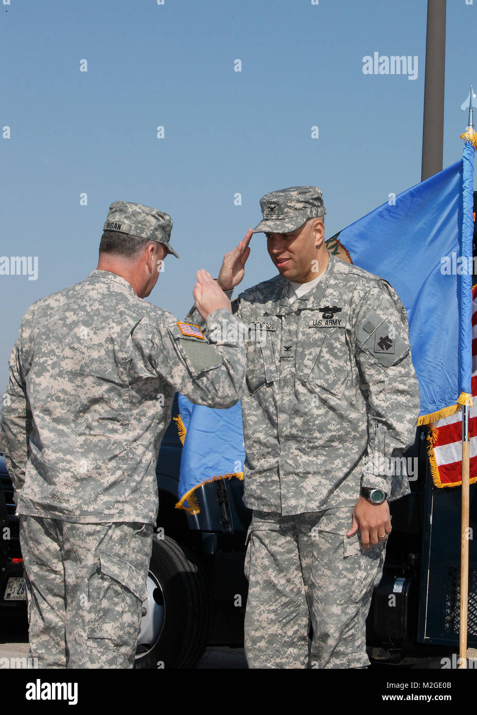 63rd CST, OKNG, Change of Command 021 by Oklahoma National Guard Stock ...