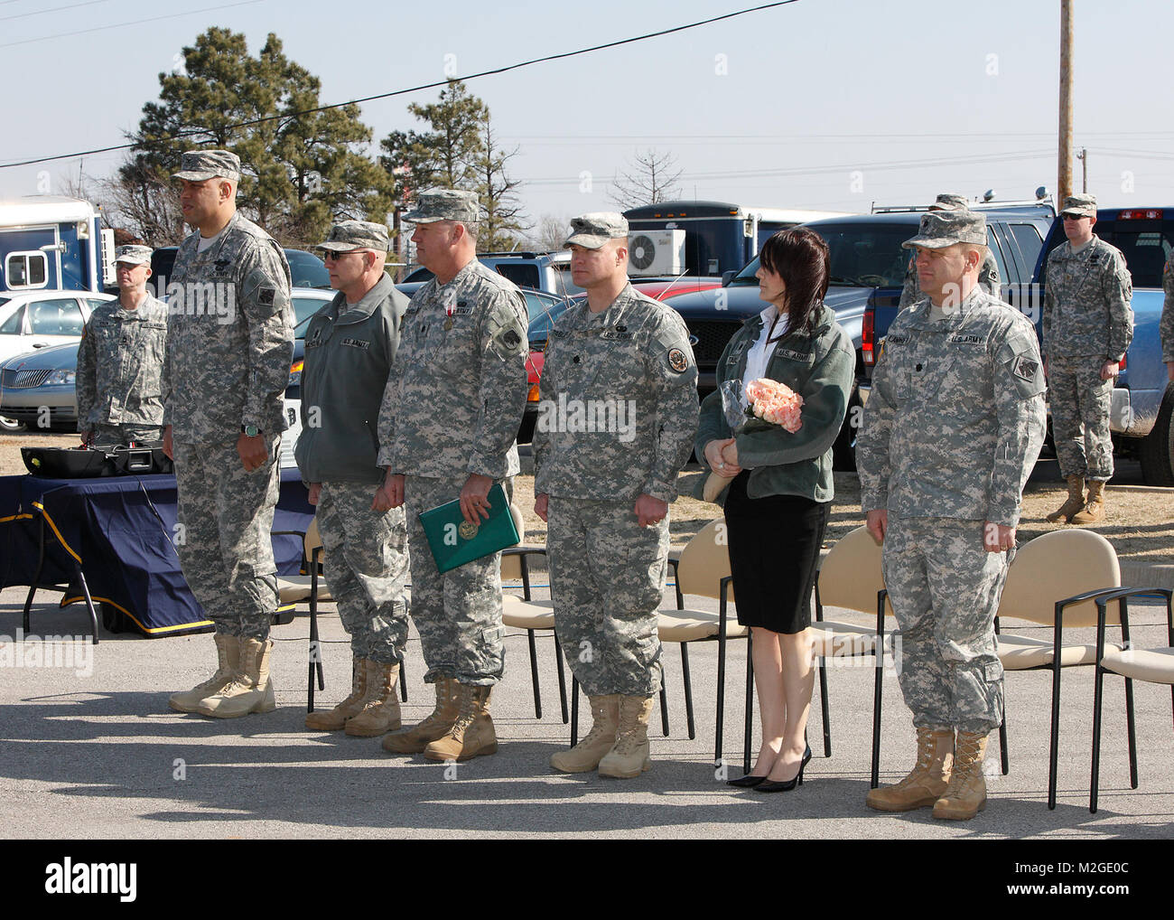 63rd CST, OKNG, Change of Command 022 by Oklahoma National Guard Stock ...