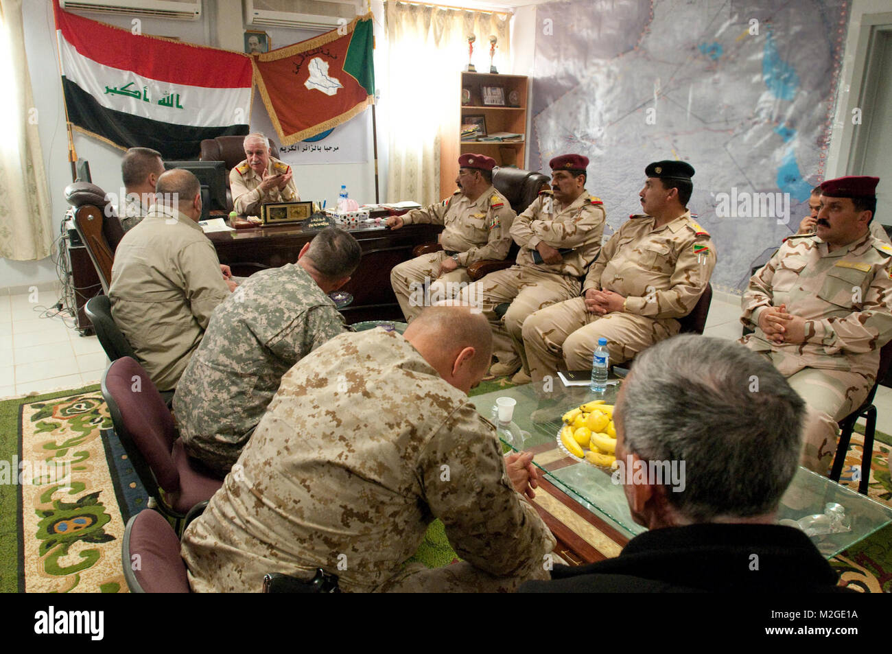 Staff Lt. Gen. Abd Al-Aziz Muhammad Jasim Ahmad Al-Mufriji, commanding ...