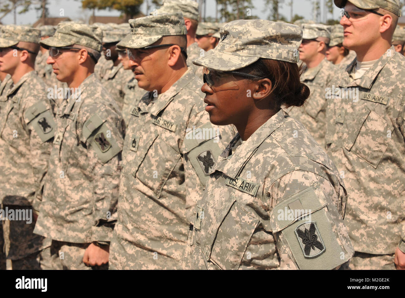 CAMP SHELBY, Ms. – Louisana National Guardmen of the 256th Infantry ...