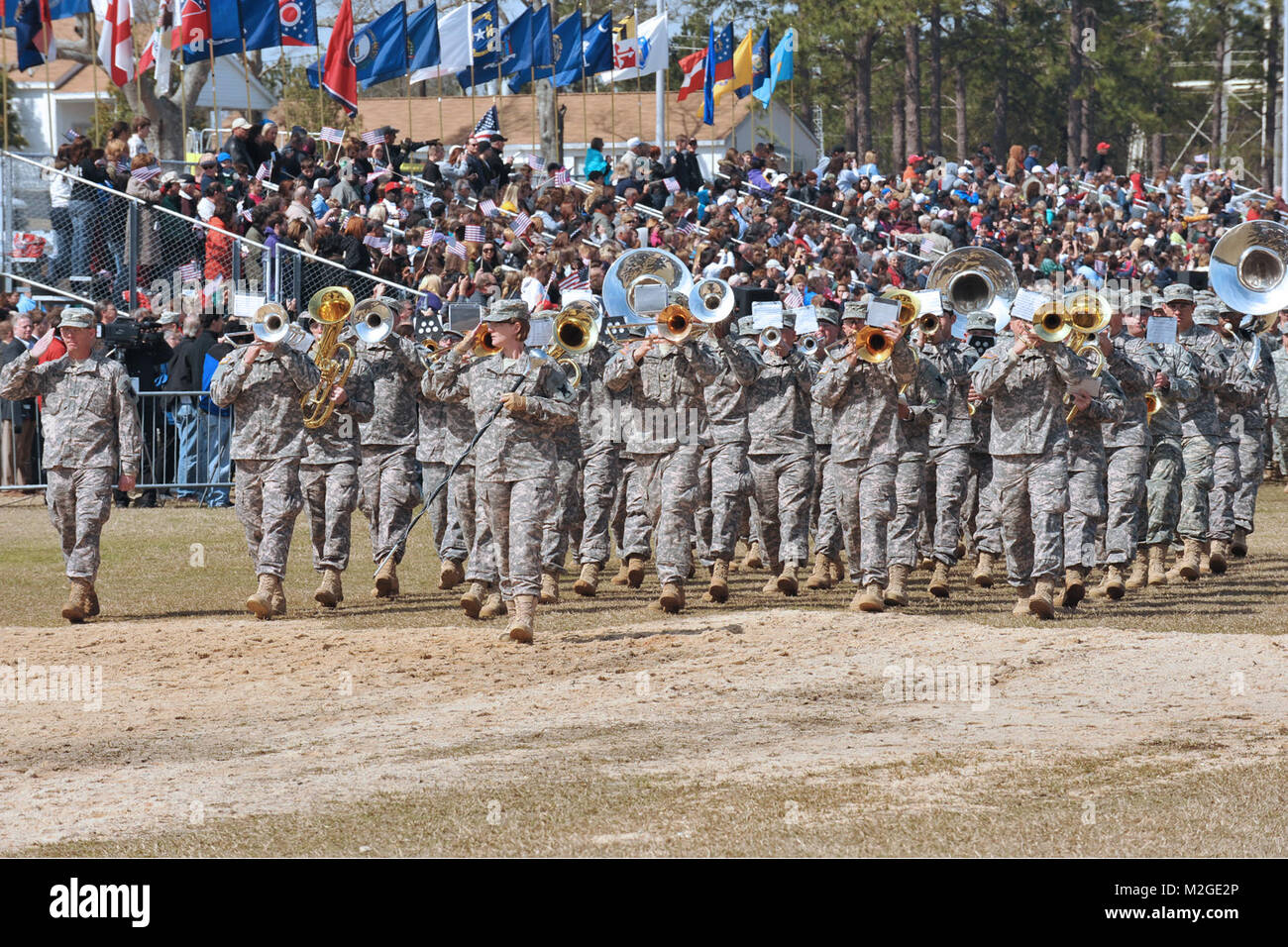 256th brigade ceremony hi-res stock photography and images - Alamy