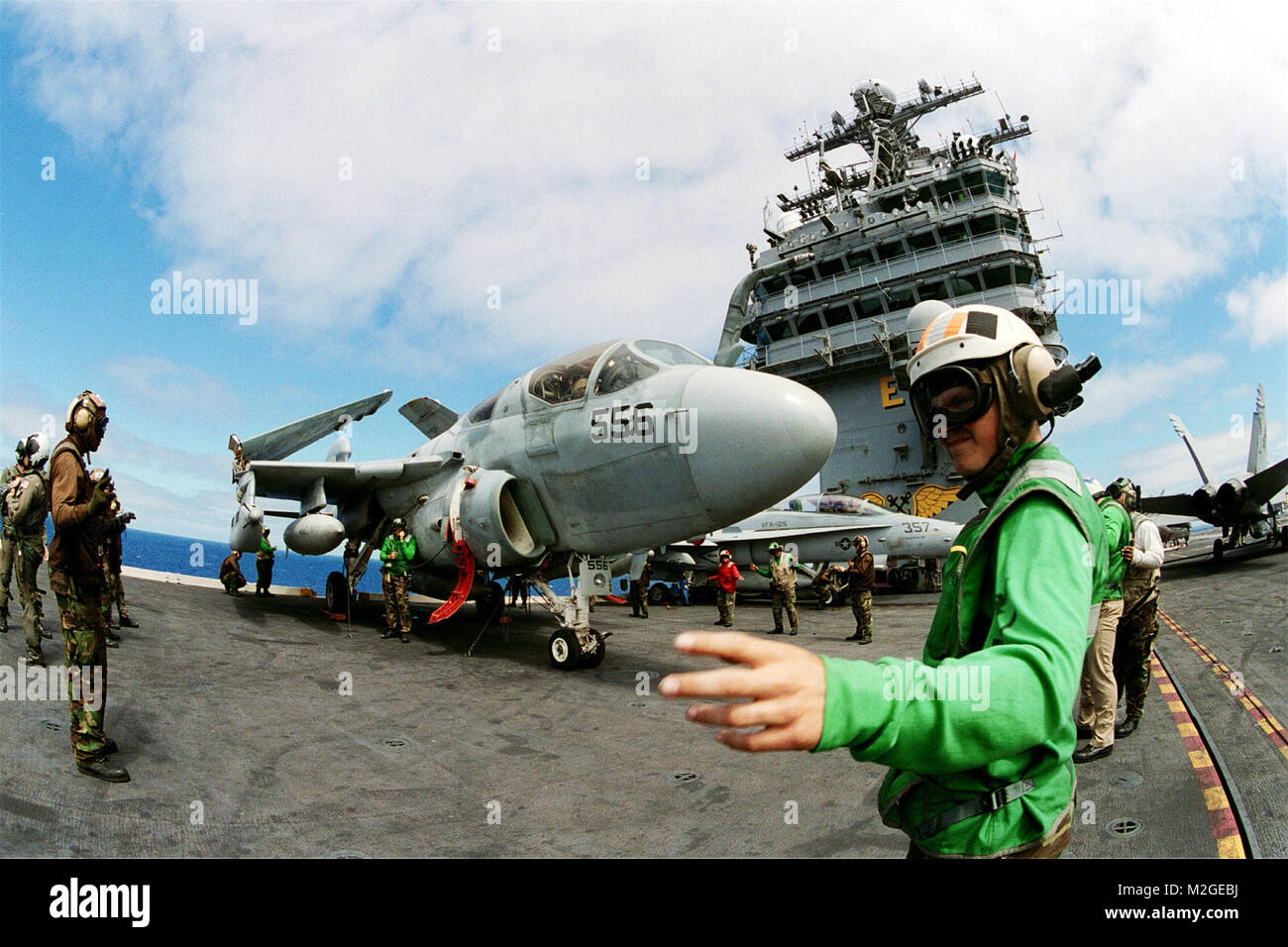 United states navy jet electronic warfare aircraft hi-res stock ...