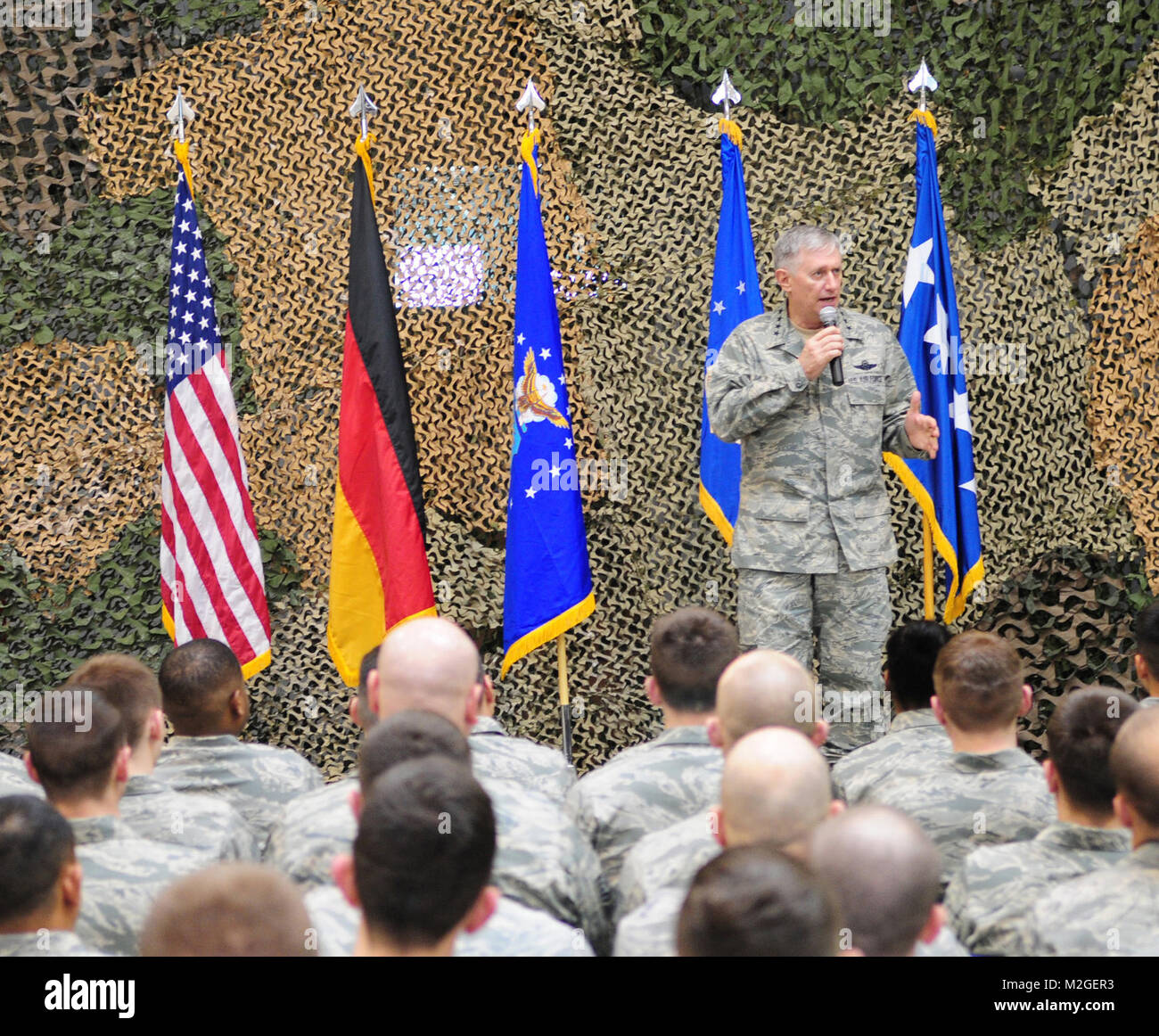 RAMSTEIN AIR BASE, Germany -- Gen. Roger A. Brady, commander U. S. Air ...