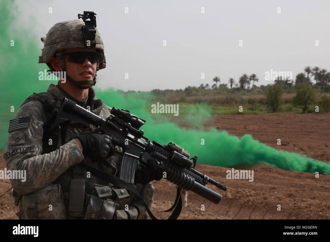 LZ Security by United States Forces - Iraq (Inactive Stock Photo - Alamy