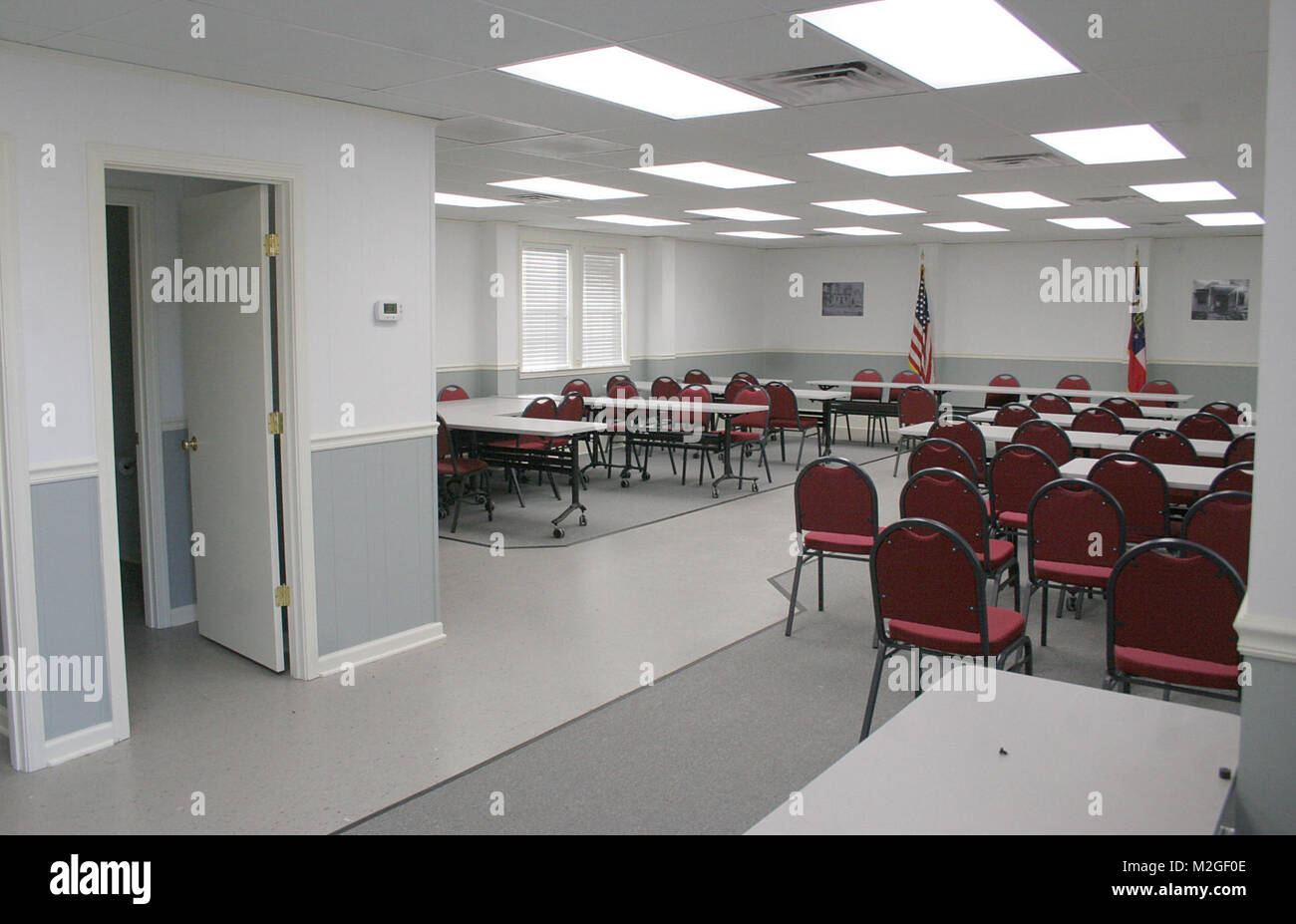 A renovated classroom at the Georgia Garrison Training Center by ...