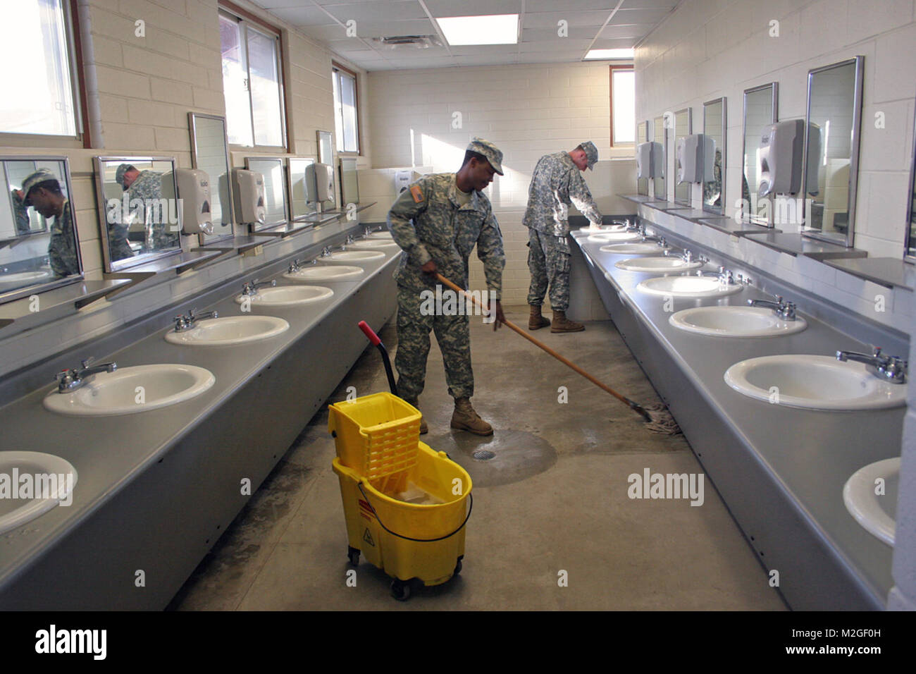 Military latrines hi-res stock photography and images - Alamy