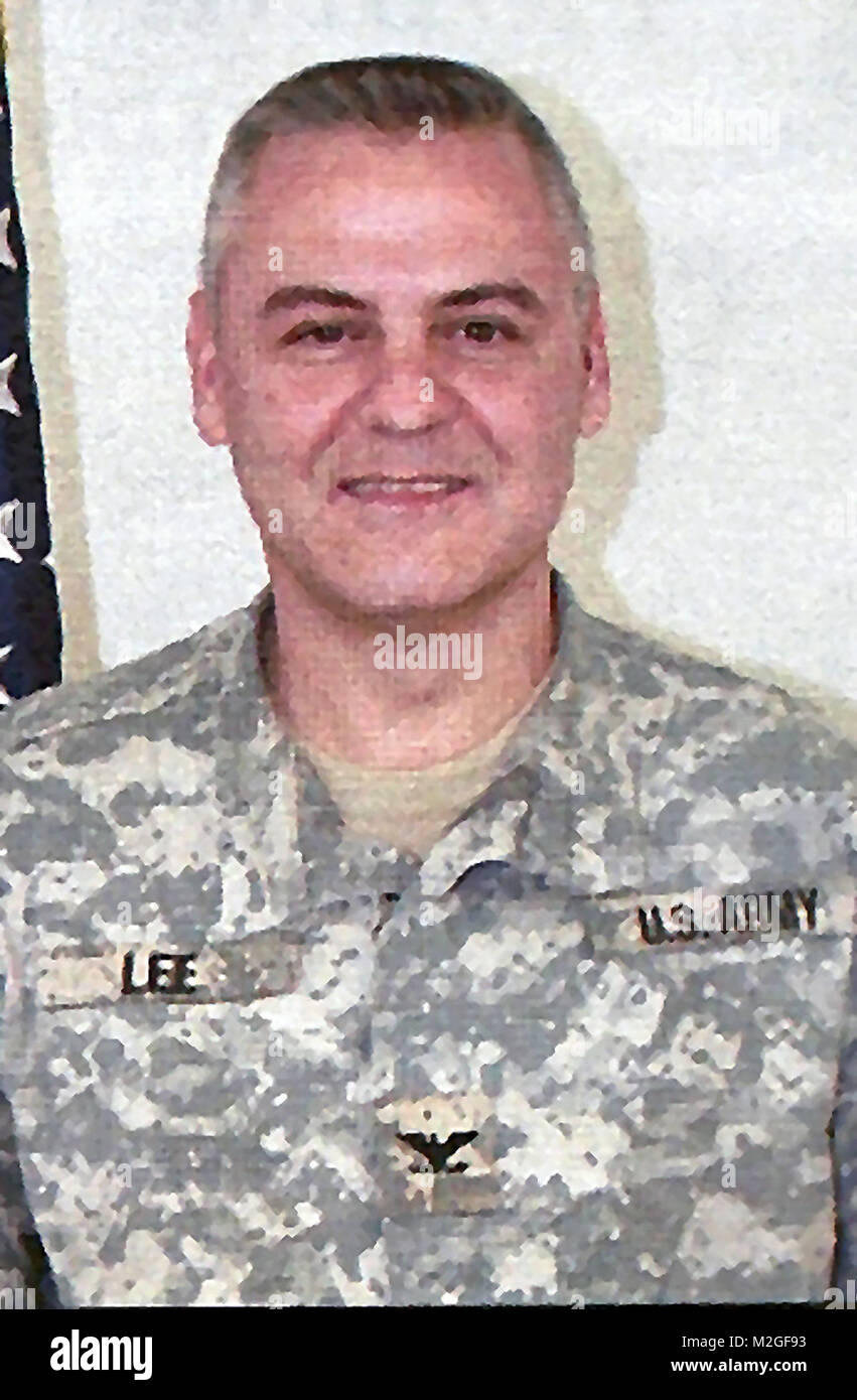 Col. David Lee by Georgia National Guard Stock Photo - Alamy
