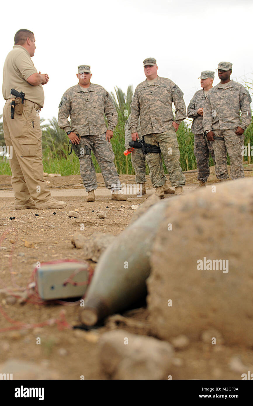 Counter IED course by 1st Armored Division and Fort Bliss Stock Photo ...