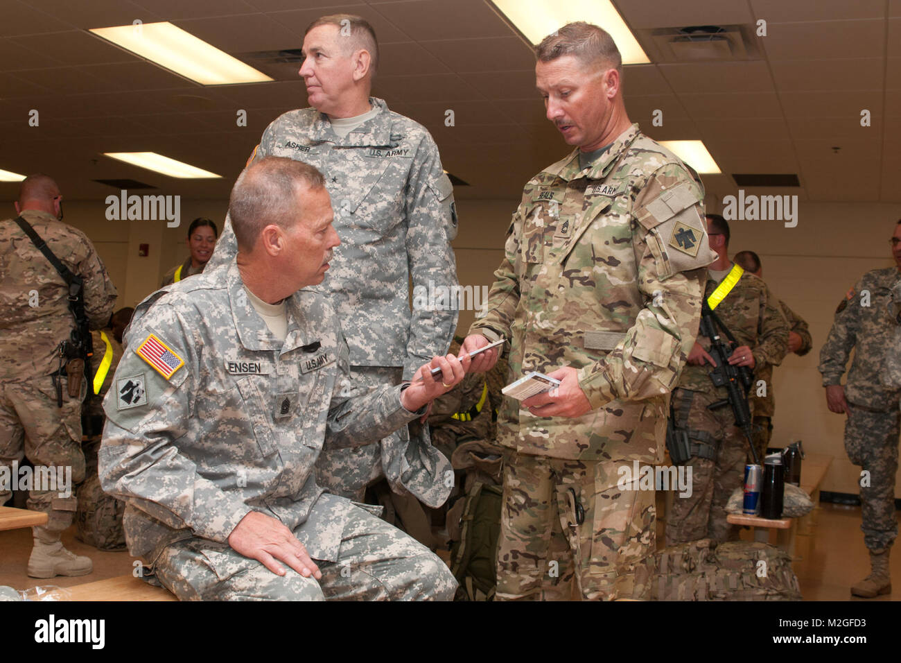 Brig. Gen. Robbie Asher, Oklahoma National Guard Joint Chief of Staff ...