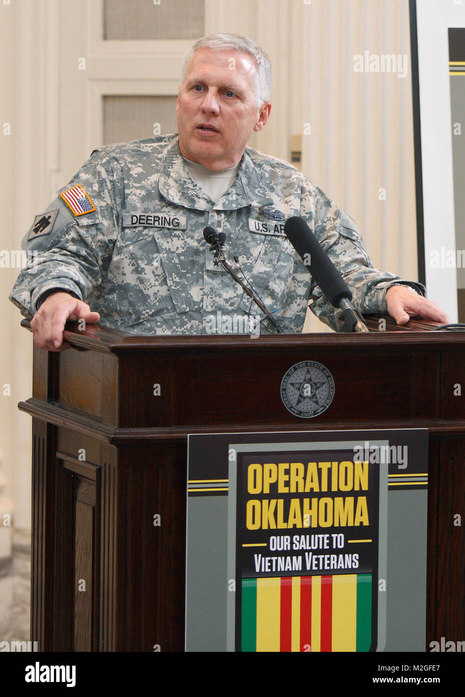 Oklahoma adjutant general hi-res stock photography and images - Alamy