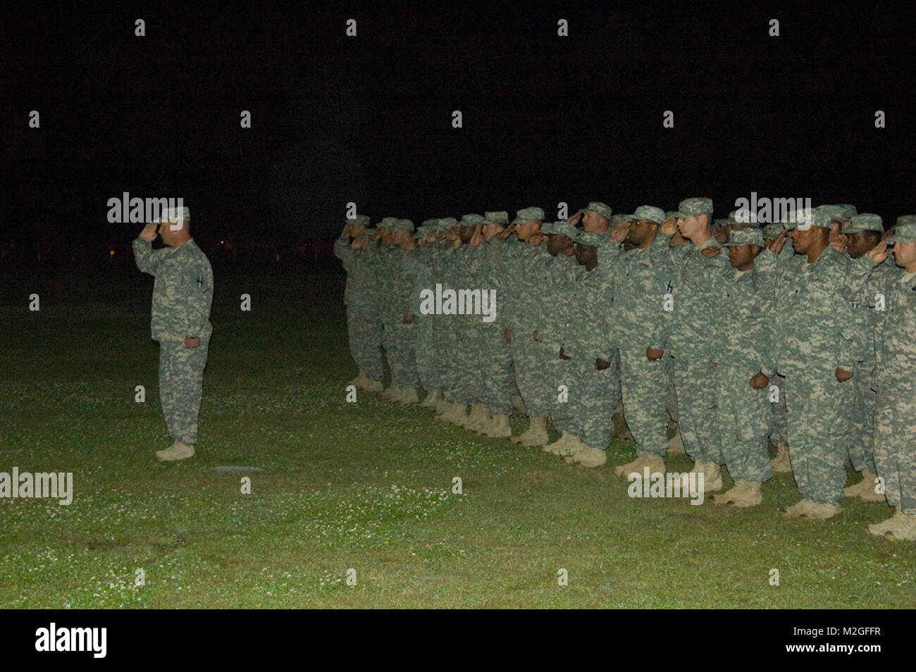 Soldiers from 2nd Battalion, 121st Infantry, and the 48th Battalion ...