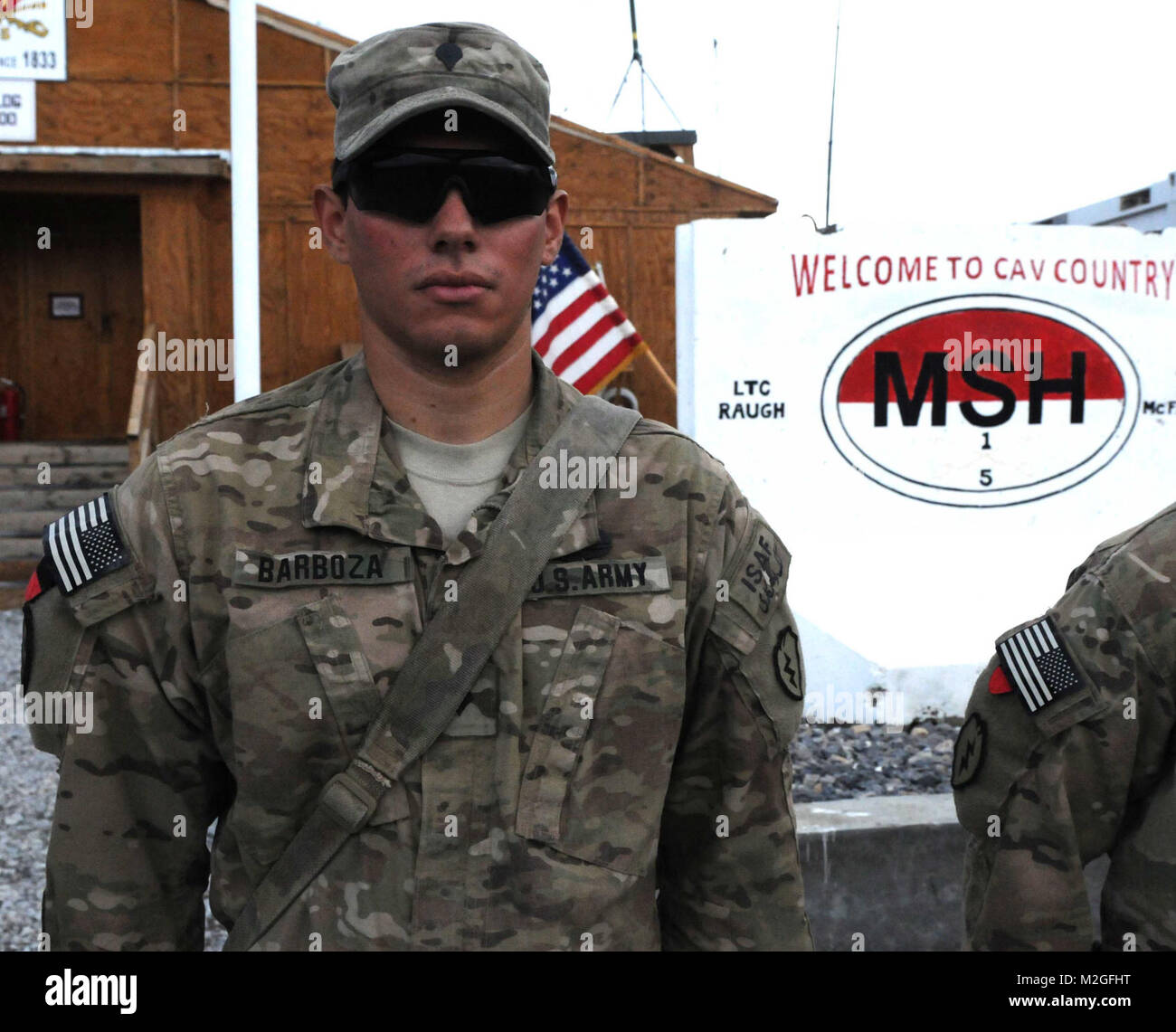 U.S. Army Spc. Julian Barboza, a Cibolo, TX. native, received the Army ...