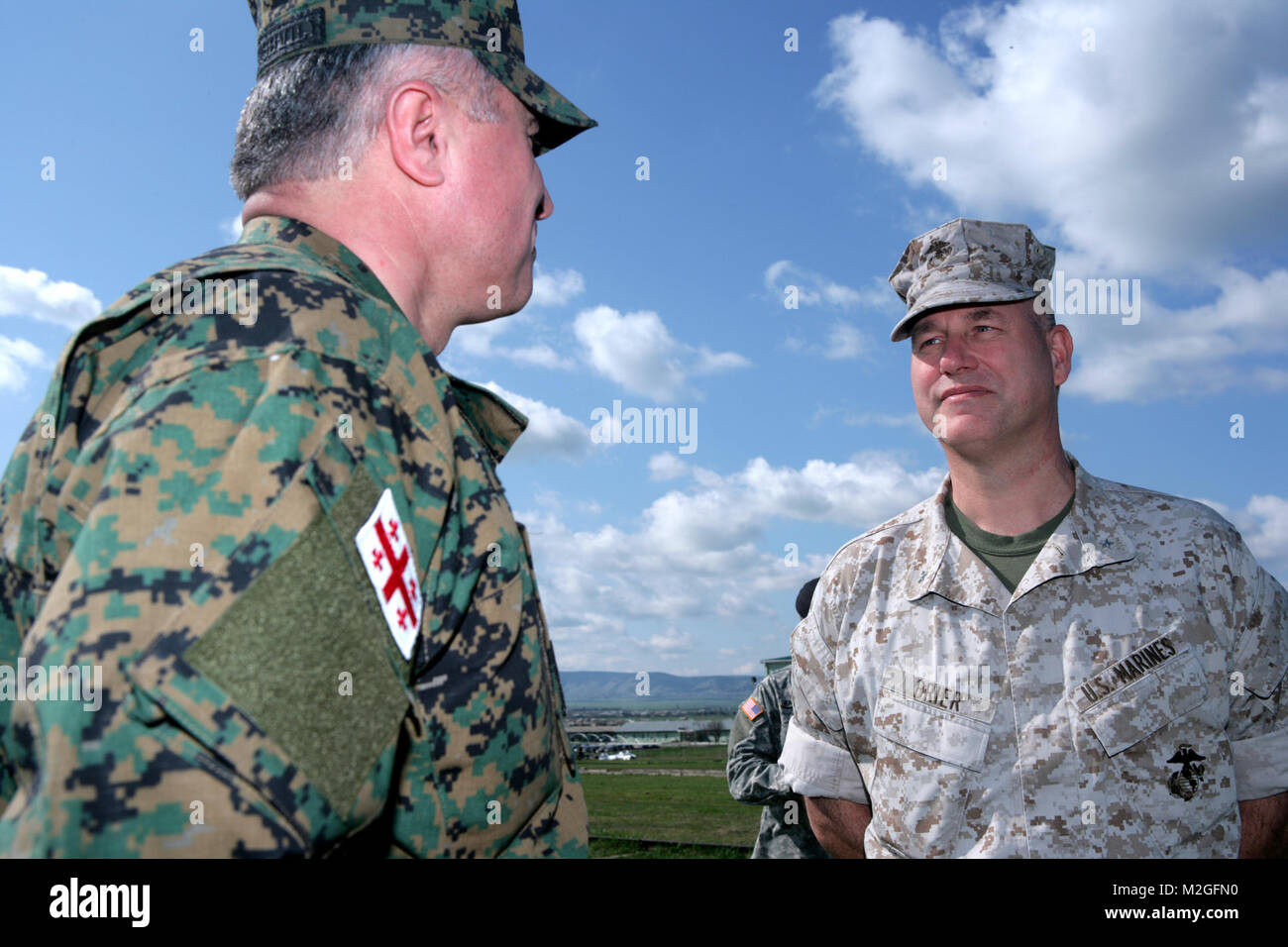 Brig. Gen. Paul W. Brier, commander of Marine Forces Europe and Marine ...