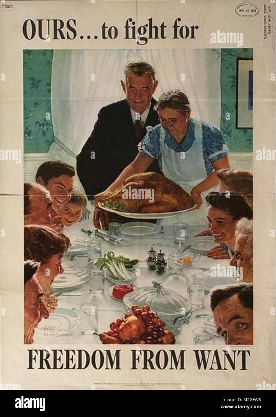 Freedom from want by Georgia National Guard Stock Photo - Alamy